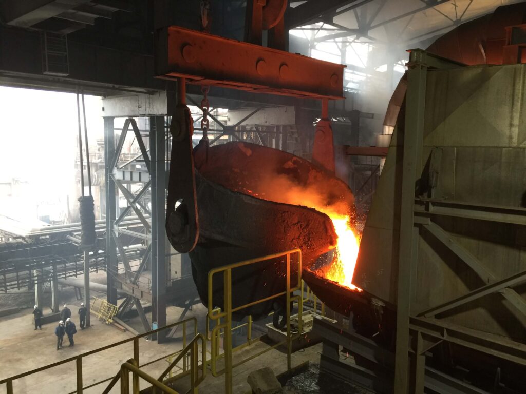 Copper smelter / Vanyukov furnace - Engineering Dobersek